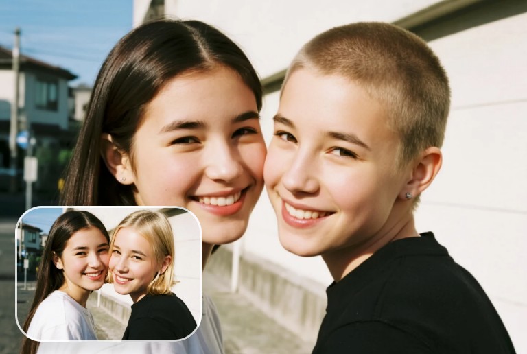 Free Buzz Cut Filter Online – Try a Buzz Cut Virtually | PxBee