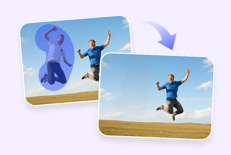 AI person remover: remove person from photo online free | PxBee