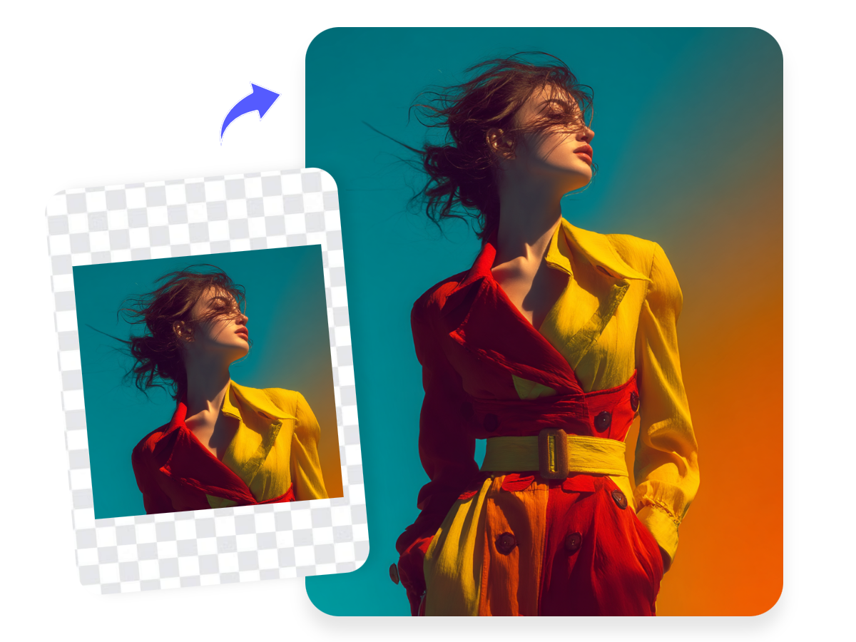 AI Image Extender Free - Uncrop & Expand Images (No sign up) | PxBee