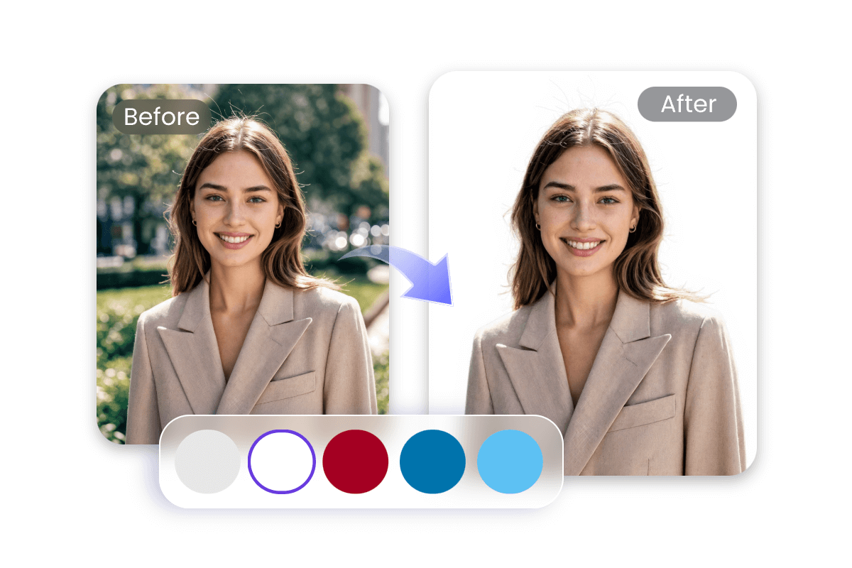 Change background color in one click with AI for Free | PxBee