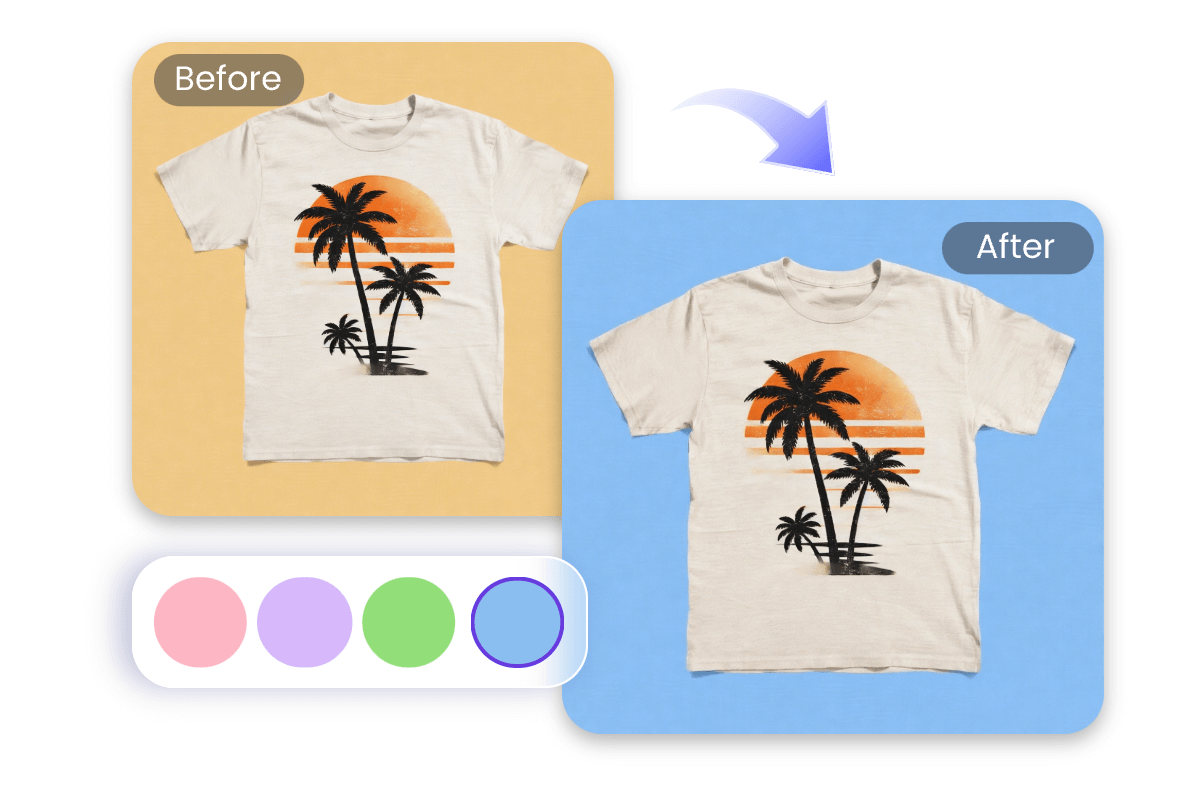 Change background color in one click with AI for Free | PxBee