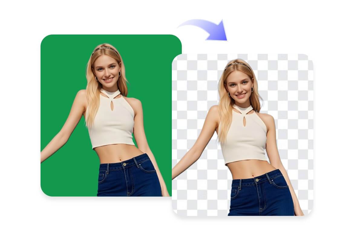 Green Screen Remover: Remove Green Screen from Image | PxBee